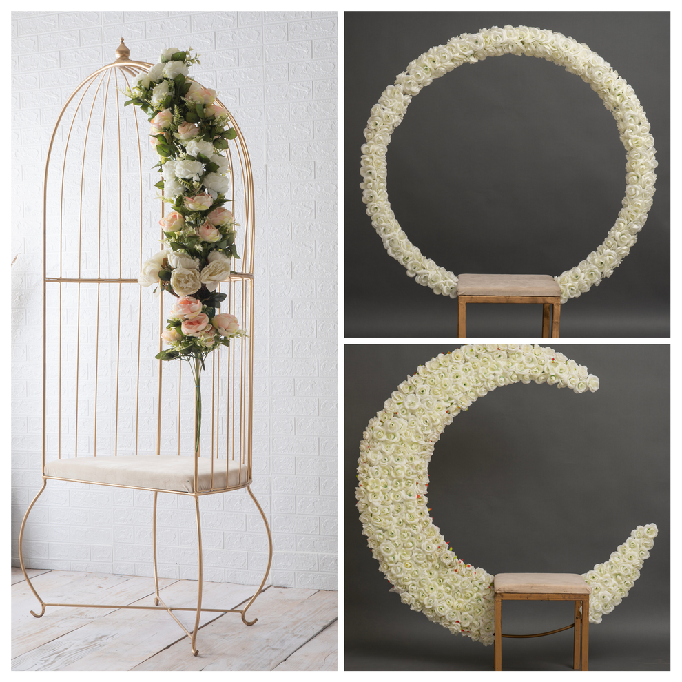 Metal cage combo – Caramel Carves props